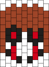 Dot (.exe The Killer) (creepypasta Oc) Pony Bead Patterns | Characters ...