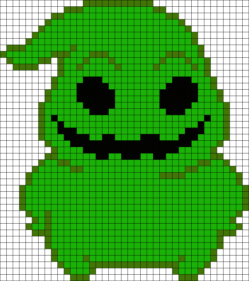 Oogie Boogie Woogie Woo Disney Perler Nightmare Before Christmas Perler ...
