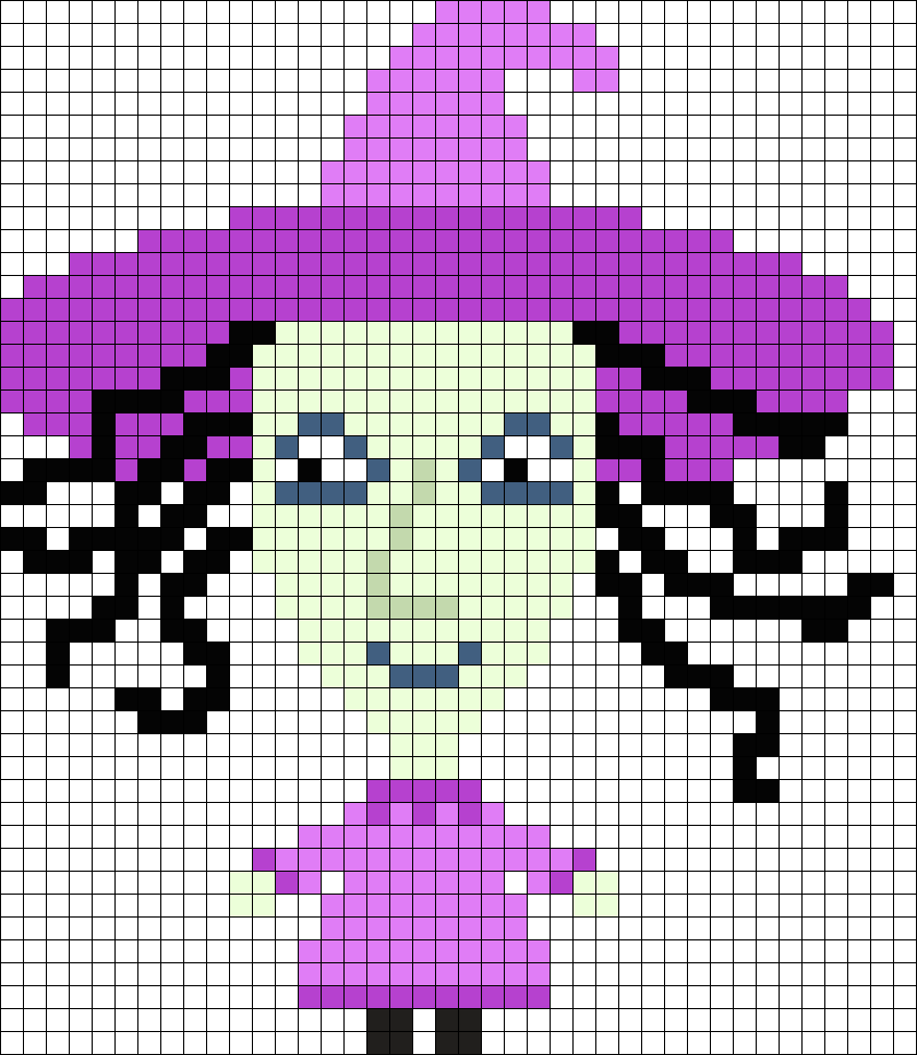 Shock Nightmare Before Christmas Disney Perler Oggies Boogies Kids ...