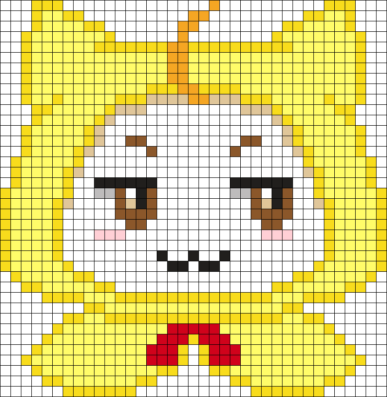 Momo (from The Nikki Games) Perler Bead Pattern | Bead Sprites ...
