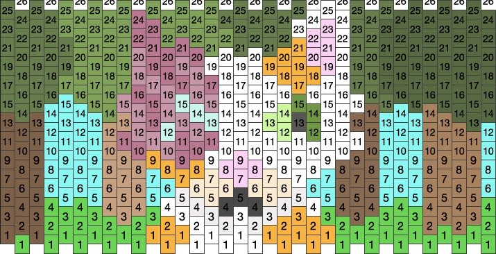 BrightHeart Warrior Cats Pony Bead Patterns | Characters Kandi Patterns ...