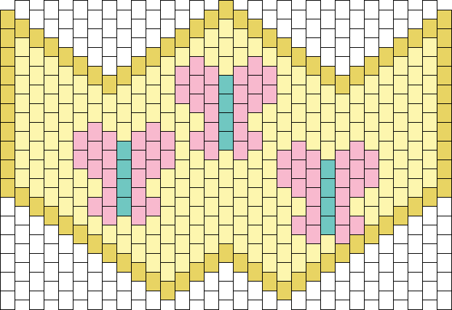 Fluttershy Mask Pony Bead Patterns | Characters Kandi Patterns for ...