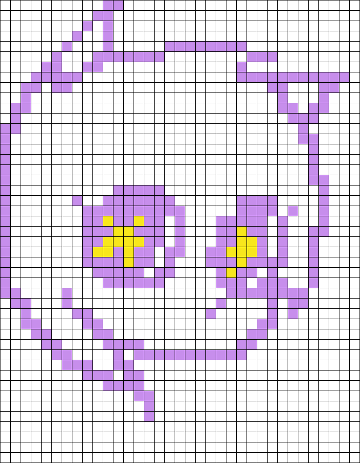 Aphmau Logo Perler Bead Pattern | Bead Sprites | Characters Fuse Bead ...