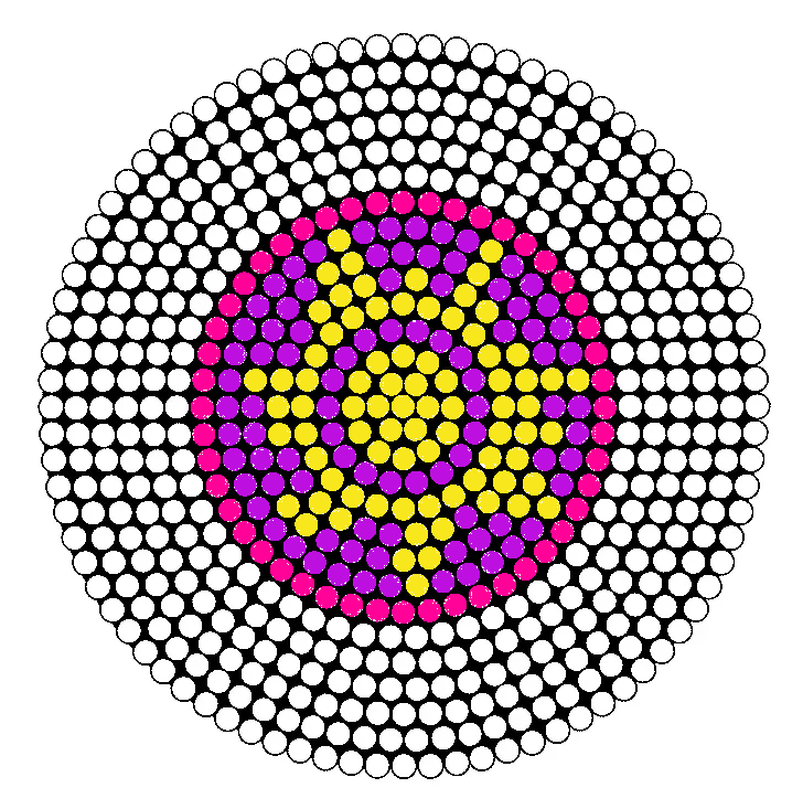 Rapunzel's Sun Perler Bead Pattern | Bead Sprites | Characters Fuse ...