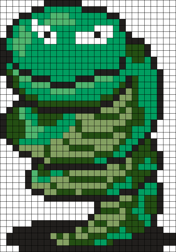 Kandi Patterns for Kandi Cuffs - Characters Pony Bead Patterns