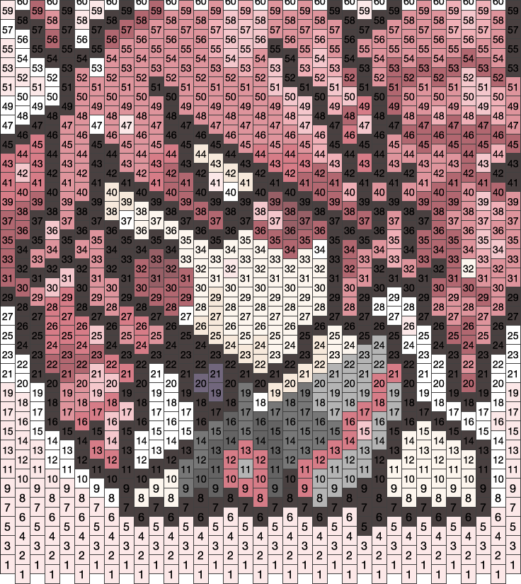 Teto Panel! Pony Bead Patterns | Characters Kandi Patterns for Kandi Cuffs