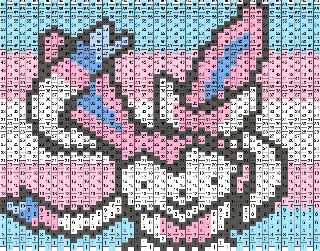 Sylveon Pokèmon Trans Pride Flag Banner!! :D Pony Bead Patterns ...