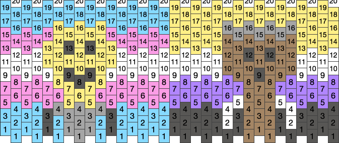 Lightbulb & Paintbrush Ii ( Inanimate Insanity ) Pony Bead Patterns ...