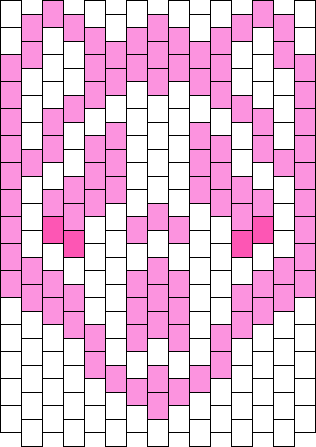 Softie Ghostface Pony Bead Patterns | Characters Kandi Patterns for ...