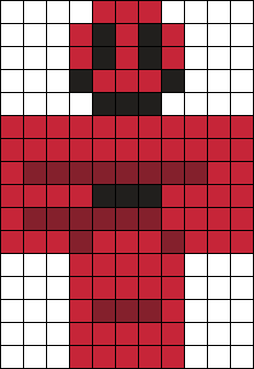 C00lkidd Forsaken Roblox Perler Charm (Request) Perler Bead Pattern ...