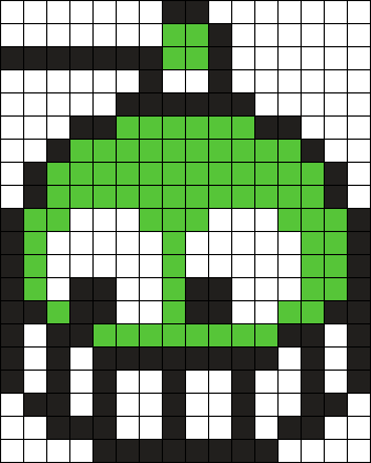 Bunby Heli (Type B) (Mega Man 1) Perler Bead Pattern | Bead Sprites ...