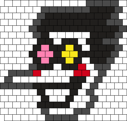 Spamton G Spamton Bead Pattern | Peyote Bead Patterns | Characters Bead ...
