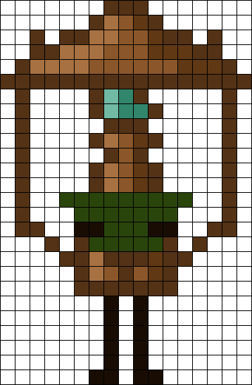 Airy |HFJ ONE| Perler Bead Pattern | Bead Sprites | Characters Fuse ...