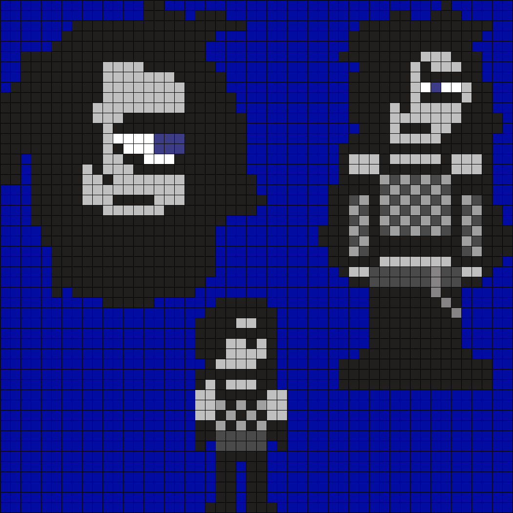 Kandi Patterns for Kandi Cuffs - Characters Pony Bead Patterns