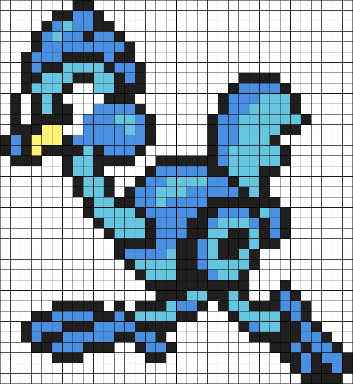 Kukku (Mega Man 2) (Reimagined Matasaburo A) Perler Bead Pattern | Bead ...