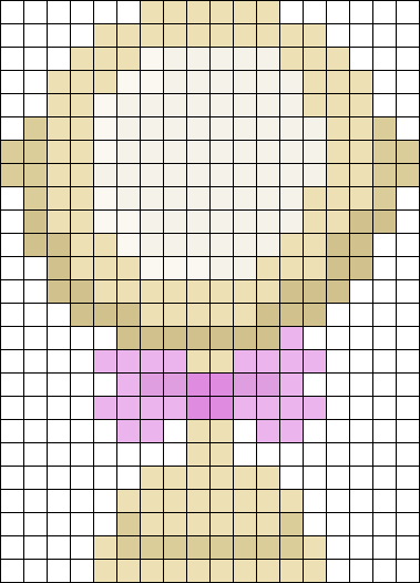 Glisten Vanity Mirror Dandys World Pearler Perler Bead Pattern | Bead ...
