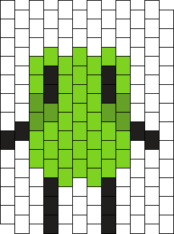 Test Tube Charm Pony Bead Patterns | Characters Kandi Patterns for ...