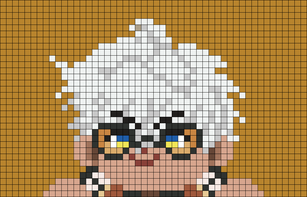 Mammon (obey Me) Reg Outfit. Perler Bead Pattern | Bead Sprites ...