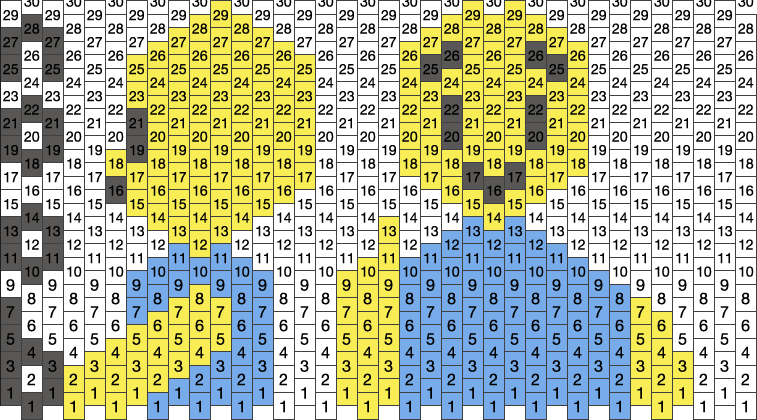 Nooby(roblox) Pony Bead Patterns | Characters Kandi Patterns for Kandi ...