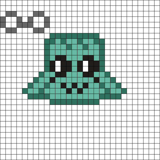 Brightney Antique Shade Perler Perler Bead Pattern | Bead Sprites ...