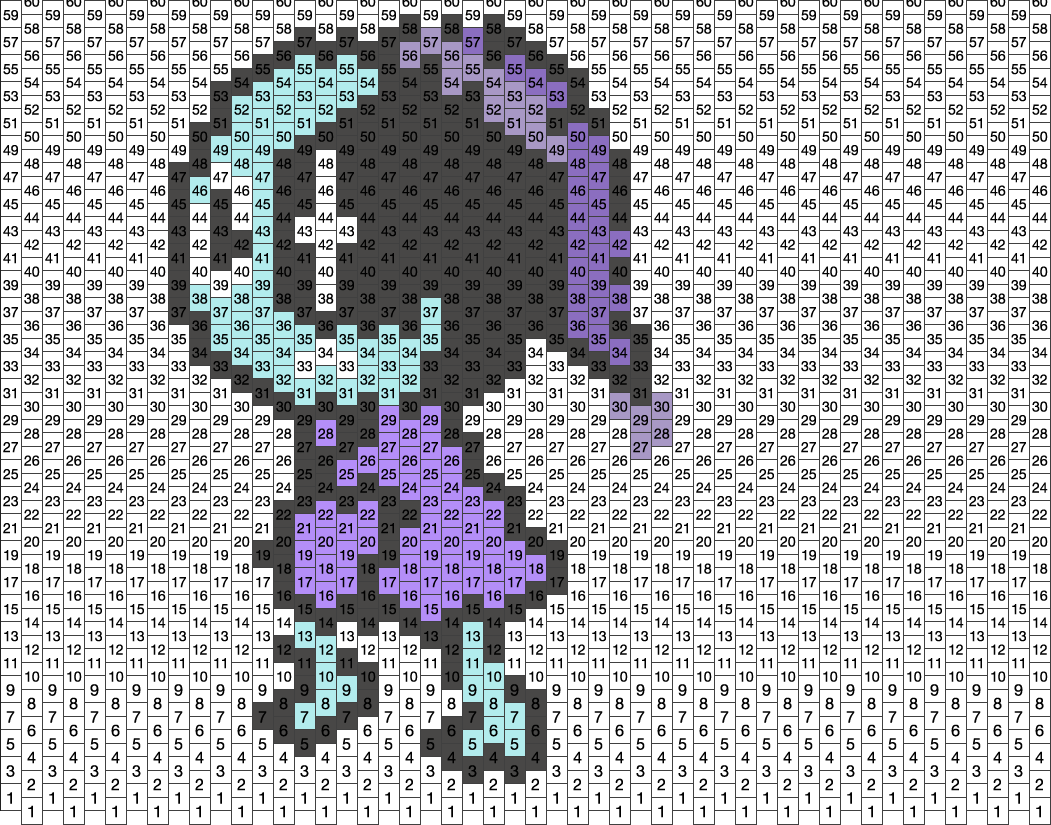 ! ASTRO ! (!Dandy's World!) Pony Bead Patterns | Characters Kandi Patterns for Kandi Cuffs