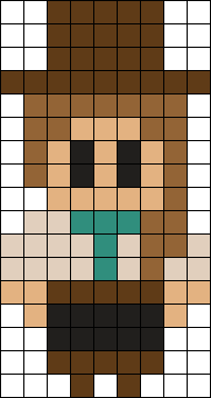 Sadie Adler Red Dead Redemption 2 RDR Chibi Perler (Request) Perler ...