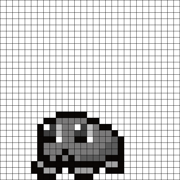 Pebble Dandys World Perler Bead Pattern | Bead Sprites | Characters ...