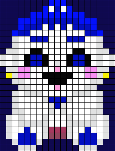 Ballora Sister Location Fnaf Five Nights At Freddys Perler Perler Bead ...
