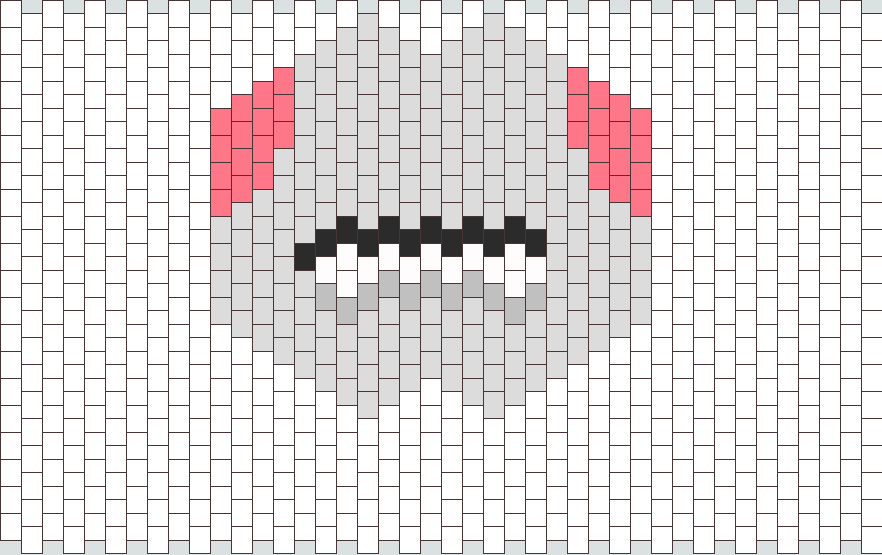 Karkat Vantas Mask Pony Bead Patterns | Characters Kandi Patterns for ...