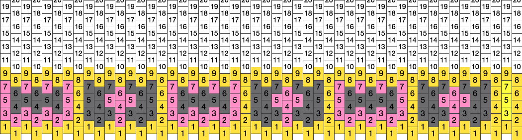 Trish Una Choker Vers 2 Pony Bead Patterns | Characters Kandi Patterns ...