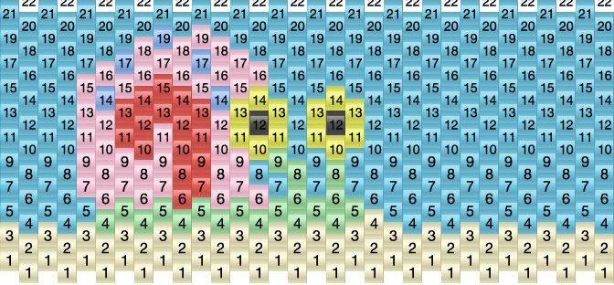 Gary The Snail Pony Bead Patterns | Characters Kandi Patterns for Kandi ...