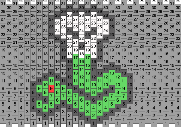 Harry Potter Dark Mark Pony Bead Patterns | Characters Kandi Patterns ...