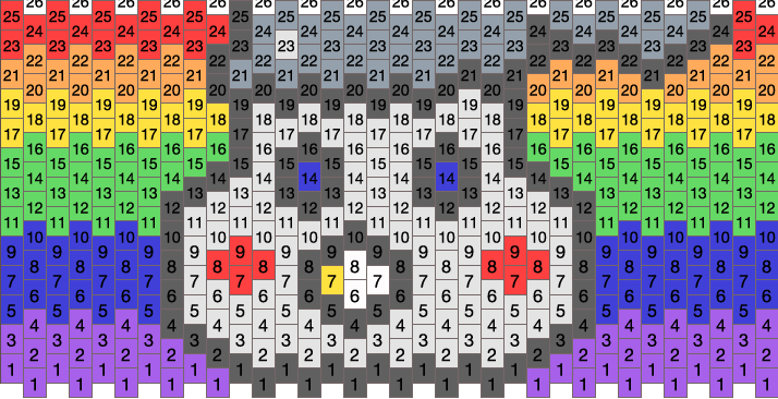 Cal From HomeStuck Pony Bead Patterns | Characters Kandi Patterns for ...