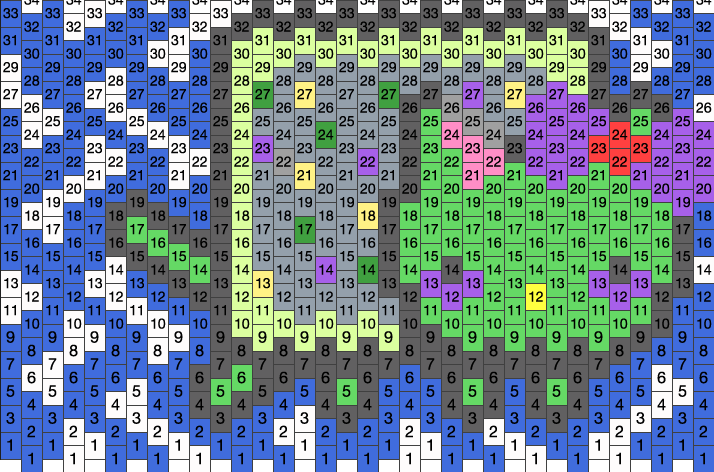 Nyan Hello Kitty Zombie Pony Bead Patterns | Characters Kandi Patterns ...