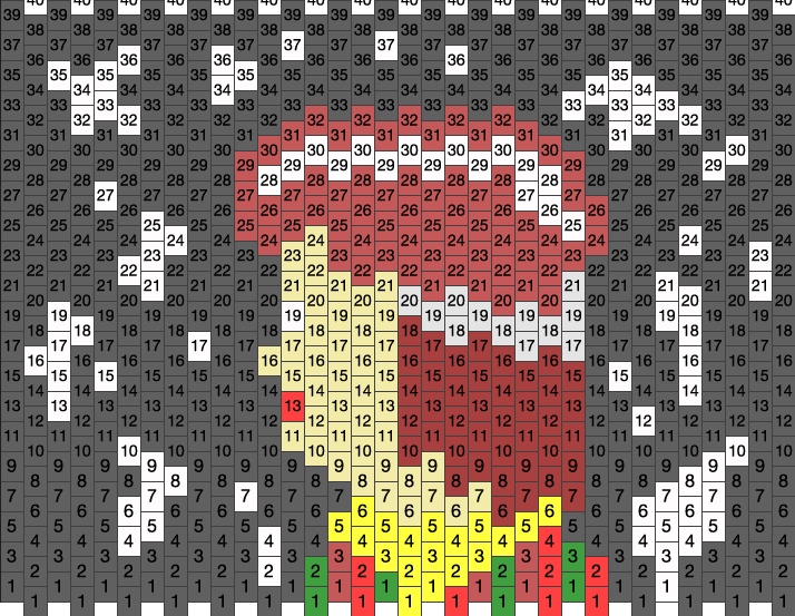 Ziggy Stardust Pony Bead Patterns | Characters Kandi Patterns for Kandi ...