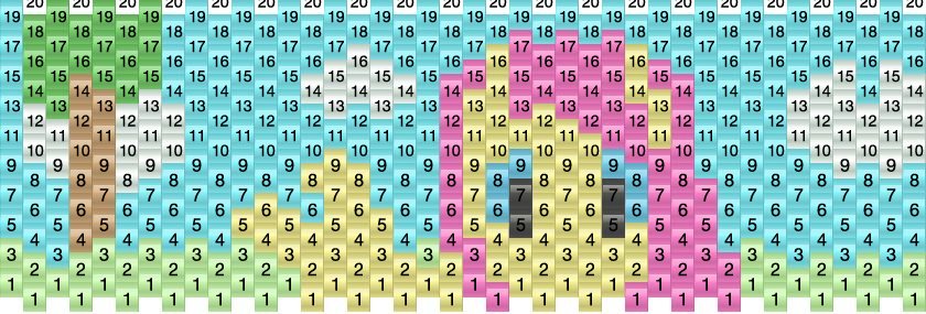 Fluttershy My Little Pony Pony Bead Patterns | Characters Kandi ...