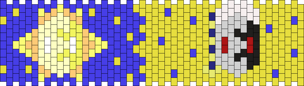 Sundrop + Moondrop Fnaf Sb Cuff Pony Bead Patterns | Characters Kandi ...
