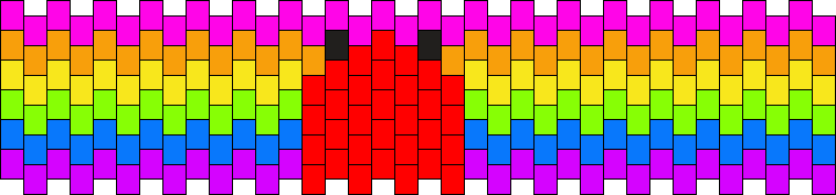 Kandi Patterns for Kandi Cuffs - Characters Pony Bead Patterns