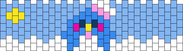 Tuxedo Sam In Snow 30 X 6 Short Cuff Pony Bead Patterns | Characters ...