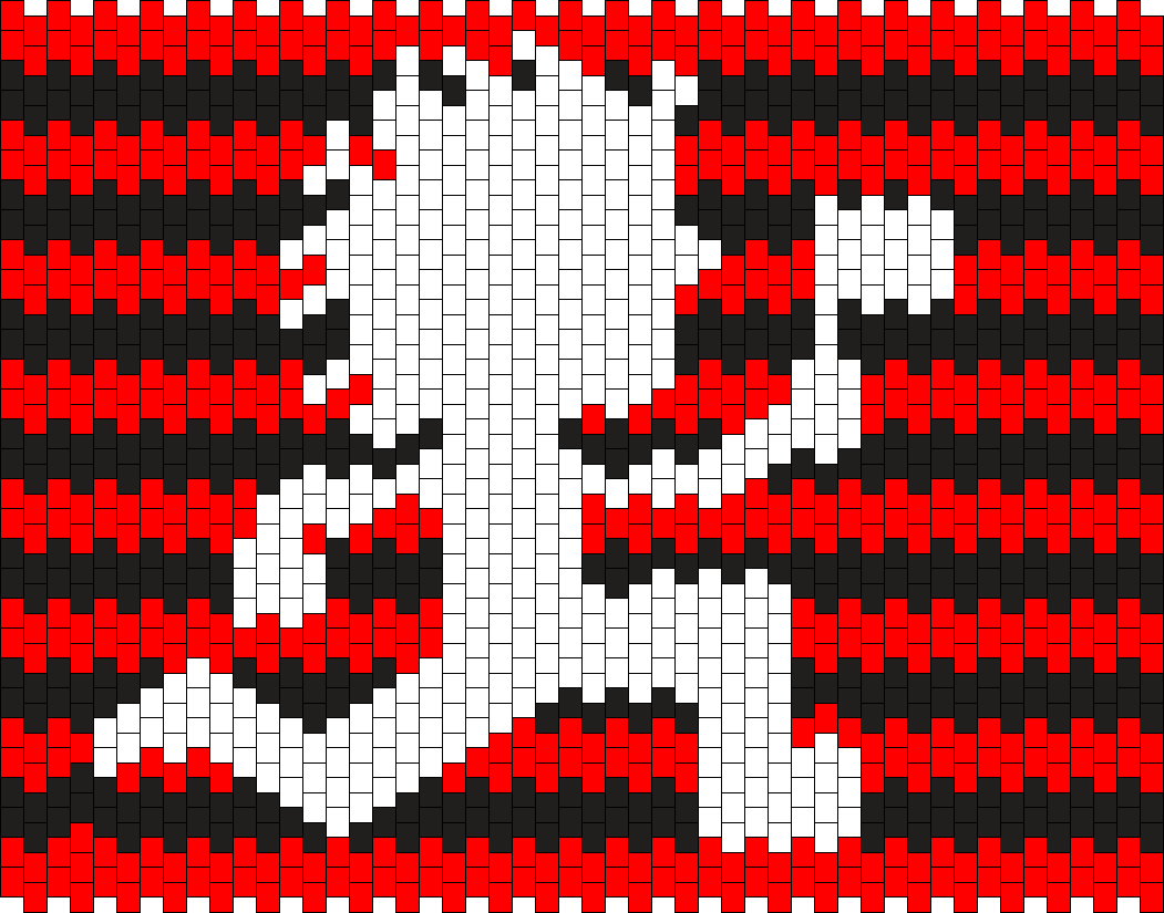 Kandi Patterns for Kandi Cuffs - Characters Pony Bead Patterns