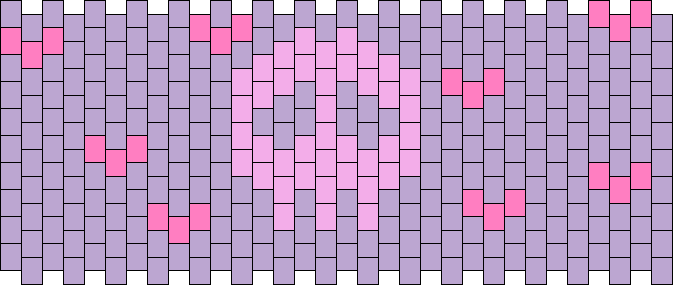Spooktober Day 16 | Skull (Kuromi) Pony Bead Patterns | Characters ...