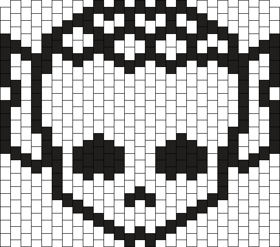 Lagoona Skullette Pony Bead Patterns | Characters Kandi Patterns for ...
