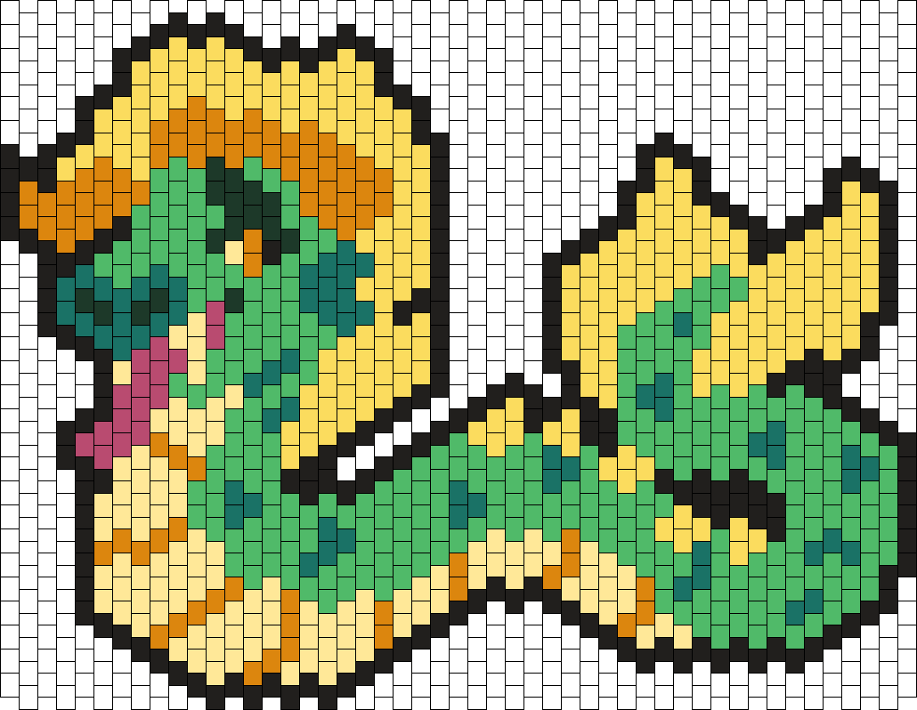 Finley Indigo Park Tapestry Pony Bead Patterns | Characters Kandi Patterns for Kandi Cuffs