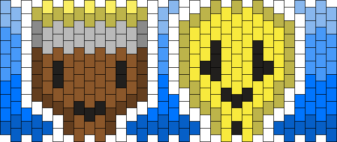 Paintbrush And Light Bulb Inanimate Insanity Cuff ( Ii ) Pony Bead ...