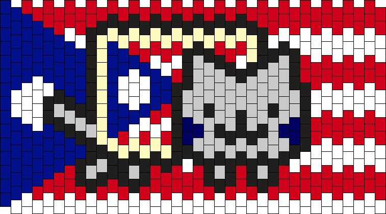 Nyan Cat Puerto Rico Kandi Pony Bead Patterns | Characters Kandi ...