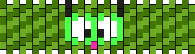 Gir Cuff Pony Bead Patterns | Characters Kandi Patterns for Kandi Cuffs