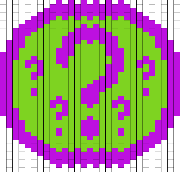 Riddler Bag Panel Pony Bead Patterns | Characters Kandi Patterns for ...