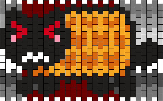 Tac Nayn Pony Bead Patterns | Characters Kandi Patterns for Kandi Cuffs