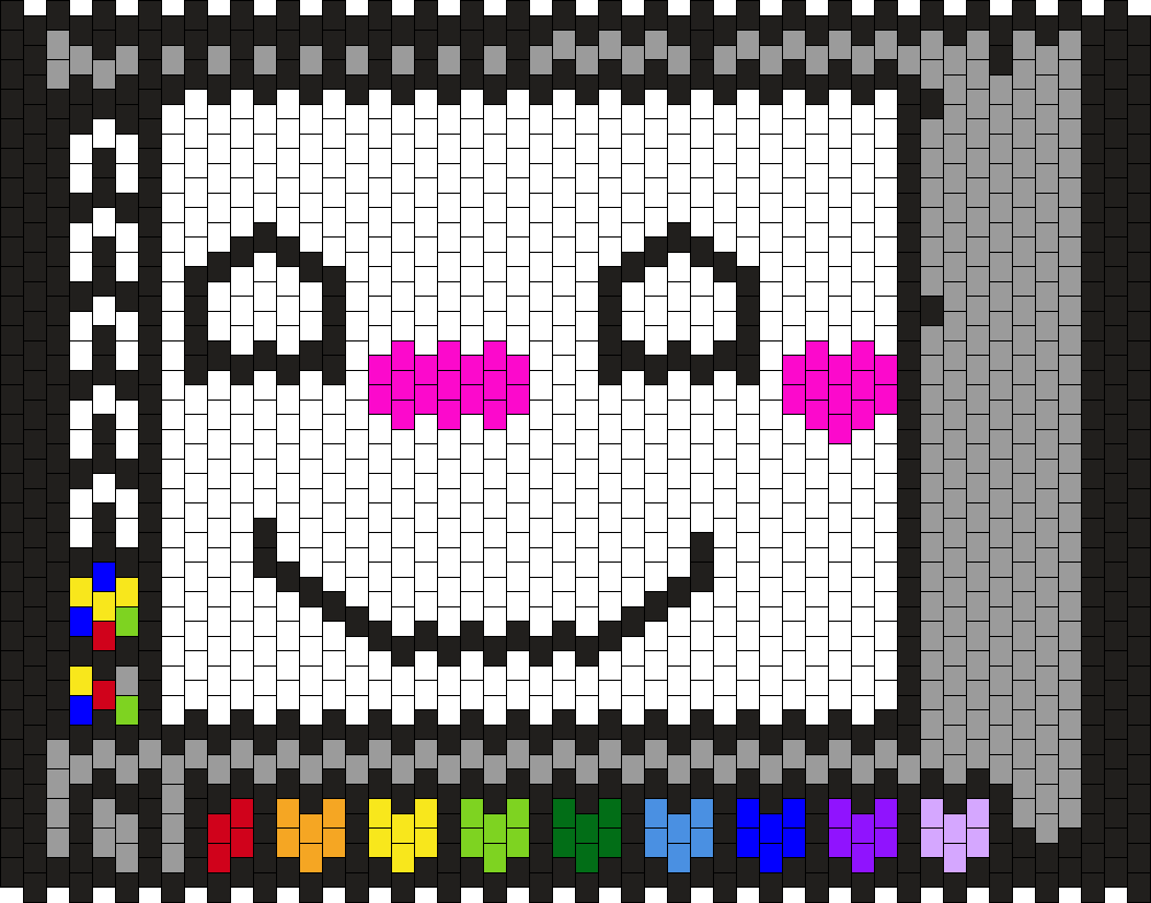 P.ai.nter From Pressure :3 Pony Bead Patterns | Characters Kandi ...