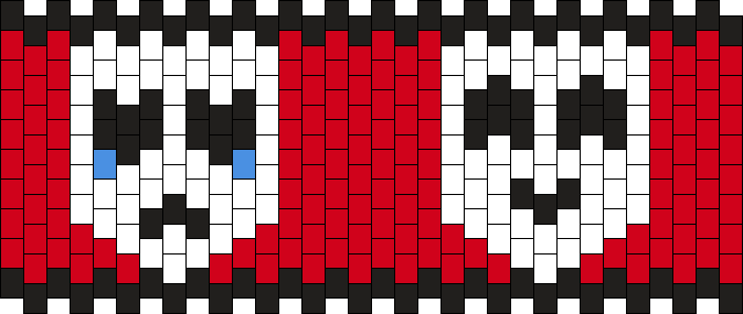 Gangle Cuff Pony Bead Patterns | Characters Kandi Patterns for Kandi Cuffs